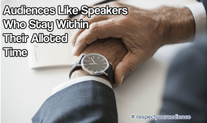 Speaking To Time - Learn How to Avoid Overrunning